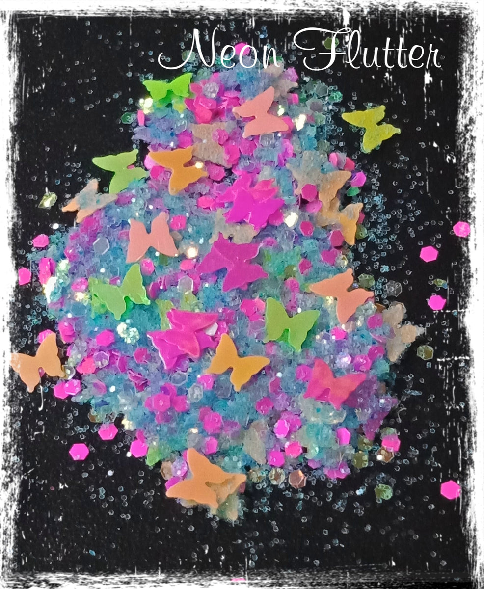 Neon Flutter – Studio J Glitter